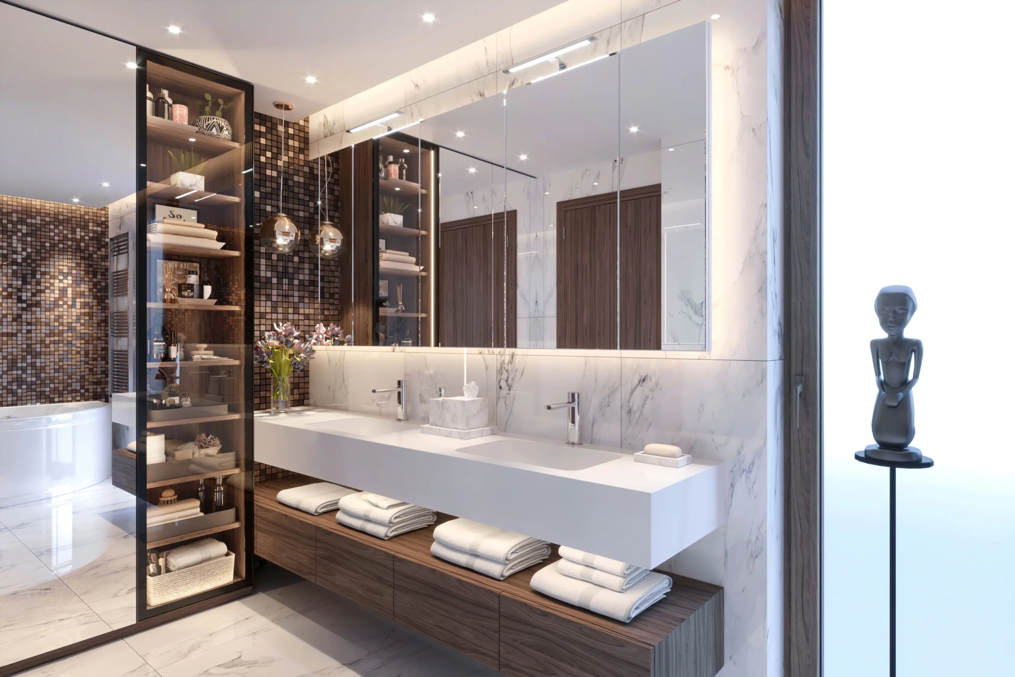 10 Stunning En-suite Ideas To Complete Your Bathroom
